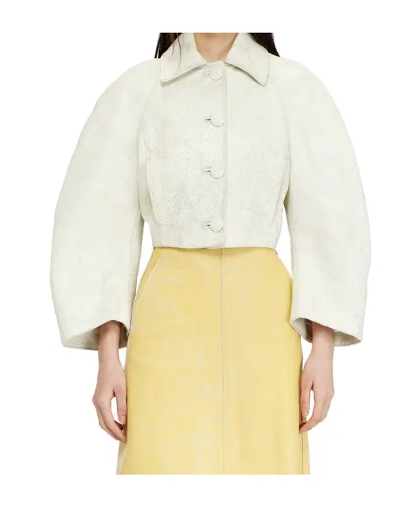 DIESEL® Cropped Raglan-sleeve Coat