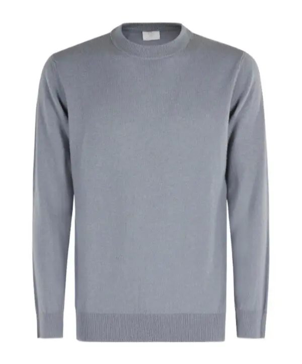 Eleventy Cashmere Crew-neck Sweater - Gray