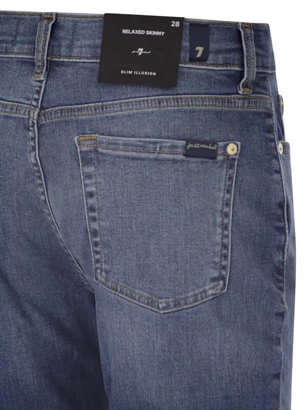 7 For All Mankind Relaxed Skinny Boyfriend Jeans