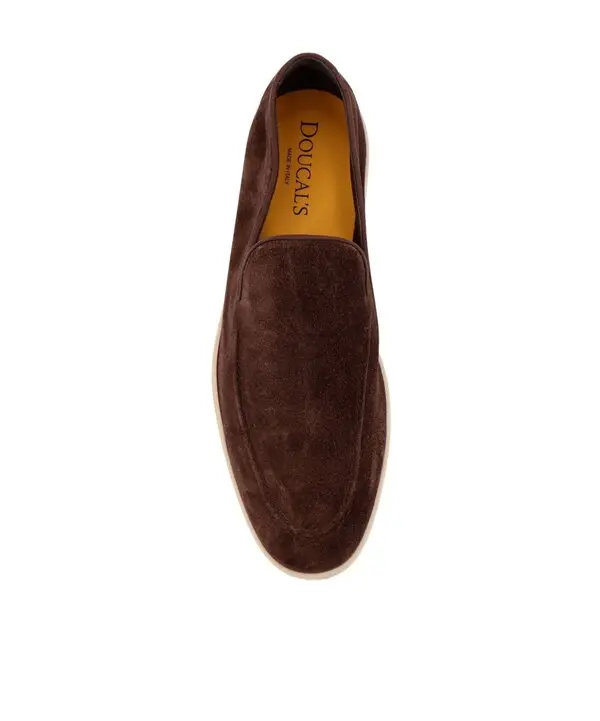 DOUCAL'S Vaschetta Penny Loafers - Brown