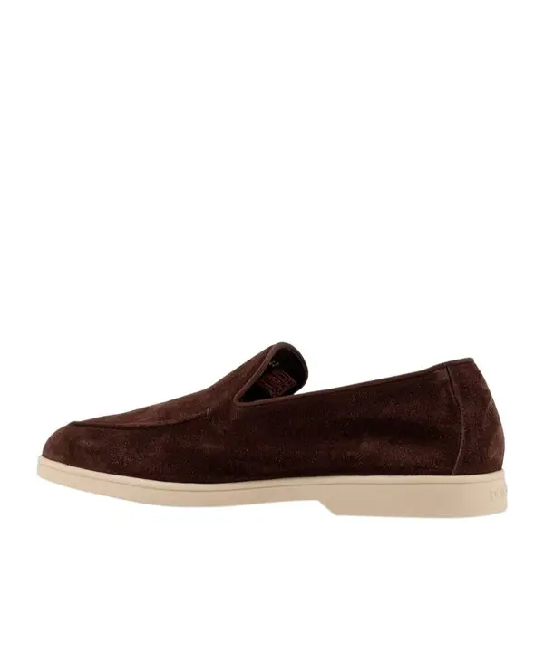 DOUCAL'S Vaschetta Penny Loafers - Brown