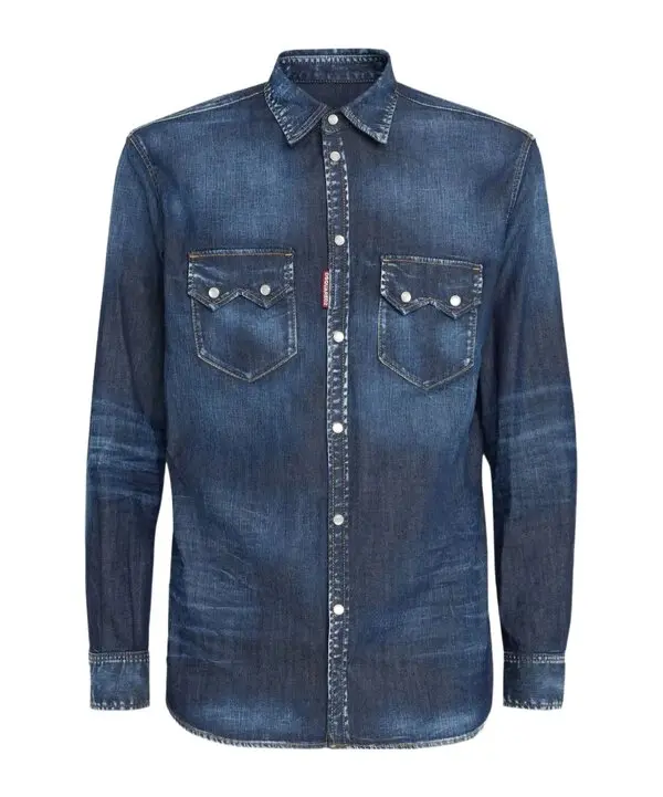 Dsquared2 Faded Denim Shirt