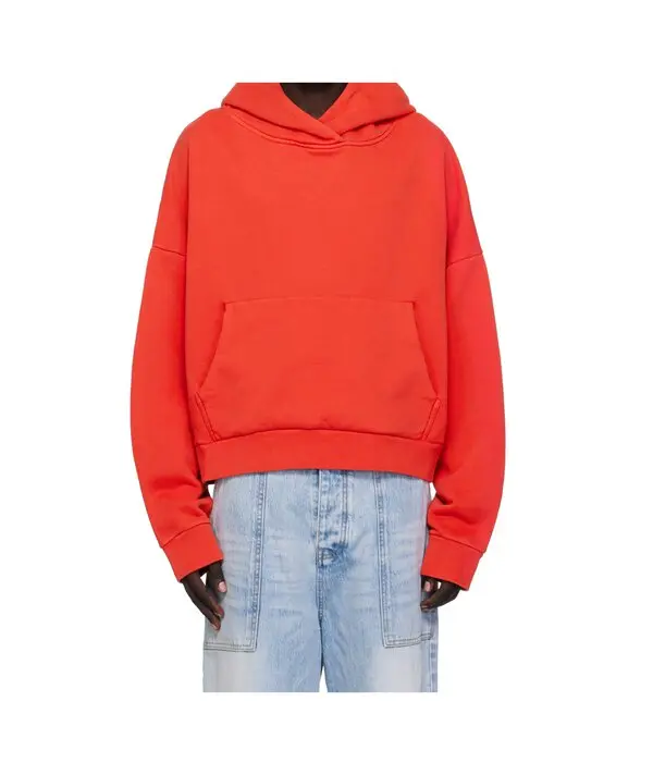 ENTIRE STUDIOS 510 Gsm Organic Cotton Fleece Hoodie - Red