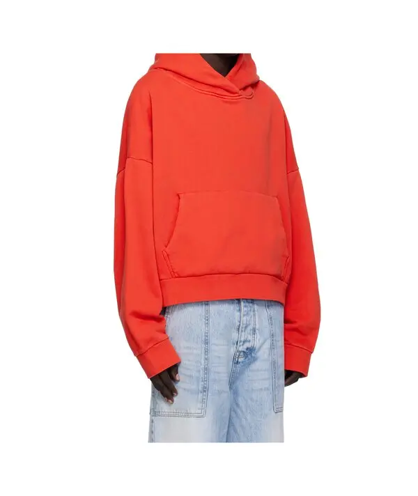 ENTIRE STUDIOS 510 Gsm Organic Cotton Fleece Hoodie - Red