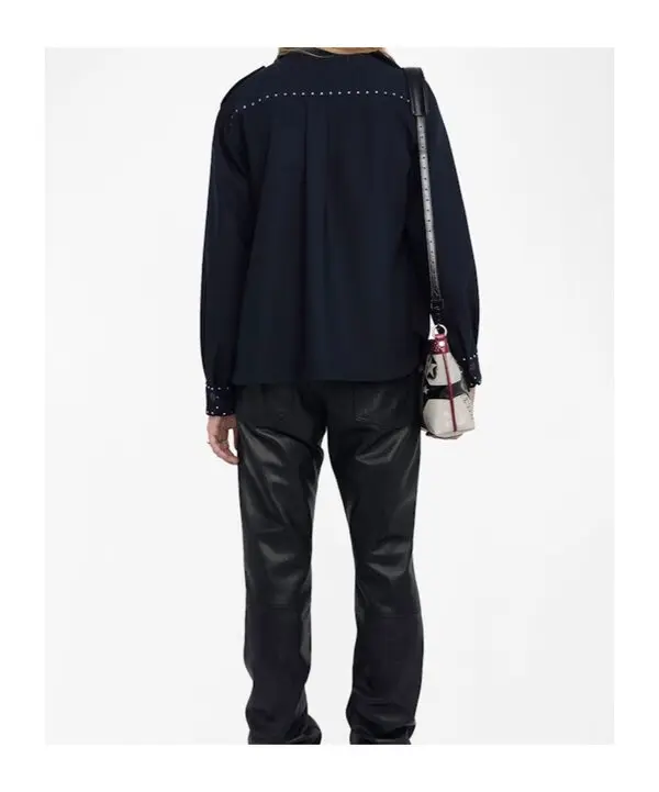 Zadig&Voltaire Crystal Embellished Shirt