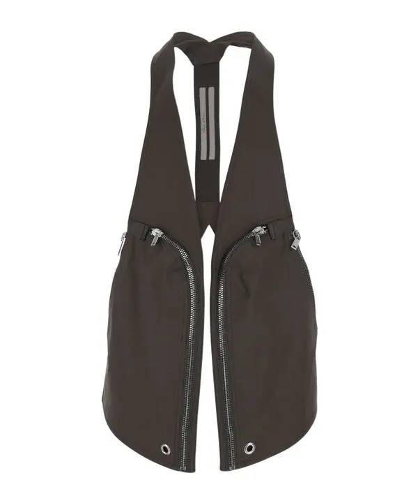 Rick Owens Sleeveless Zipped Vest - No