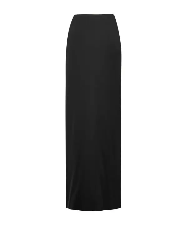 Saint Laurent Tied Draped Skirt