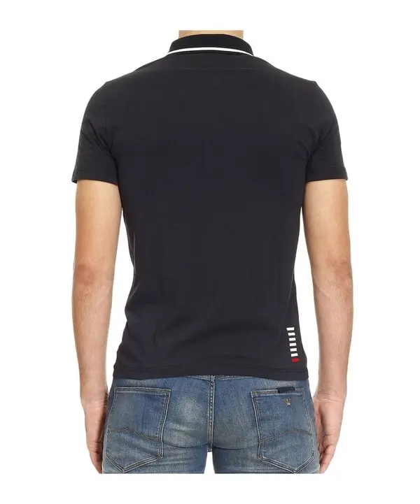 EA7 Short-sleeved Polo Shirt - Black