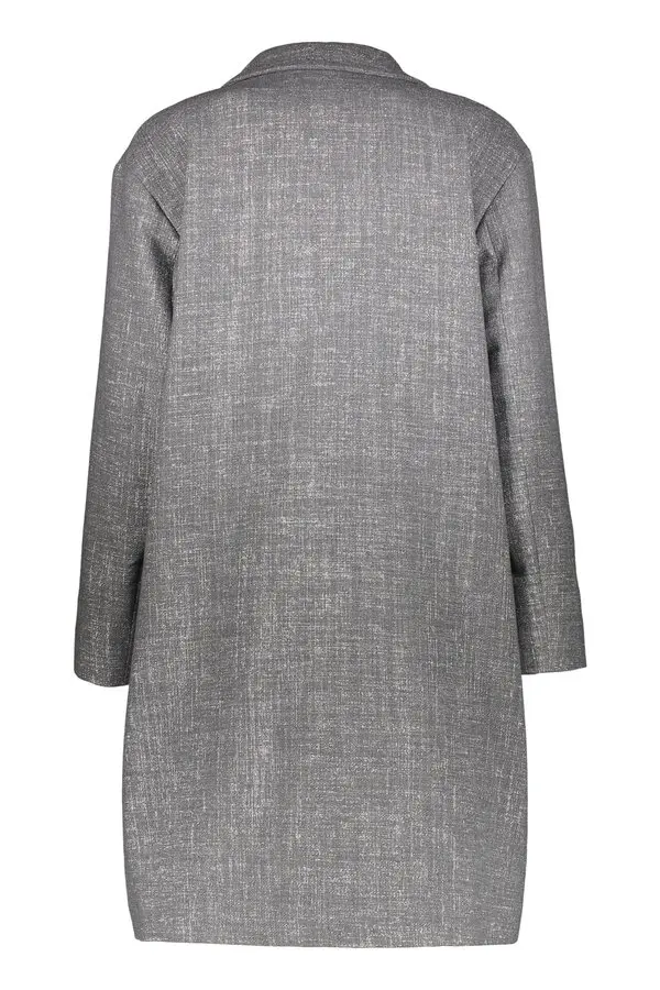 Herno Lurex Three-quarter Sleeve Coat
