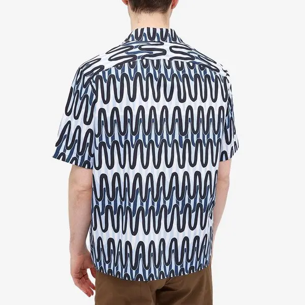 Neil Barrett Abstract-print Short-sleeve Shirt