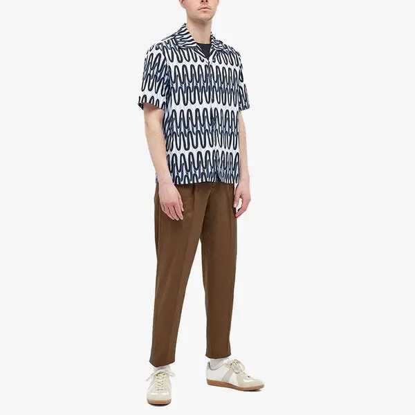 Neil Barrett Abstract-print Short-sleeve Shirt