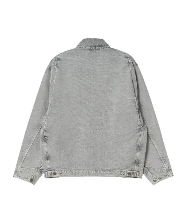 Carhartt Work In Progress Organic-cotton Detroit Jacket - Gray