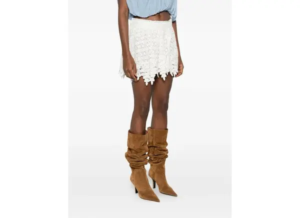Isabel Marant Étoile Hanta Crochet Mini Skirt