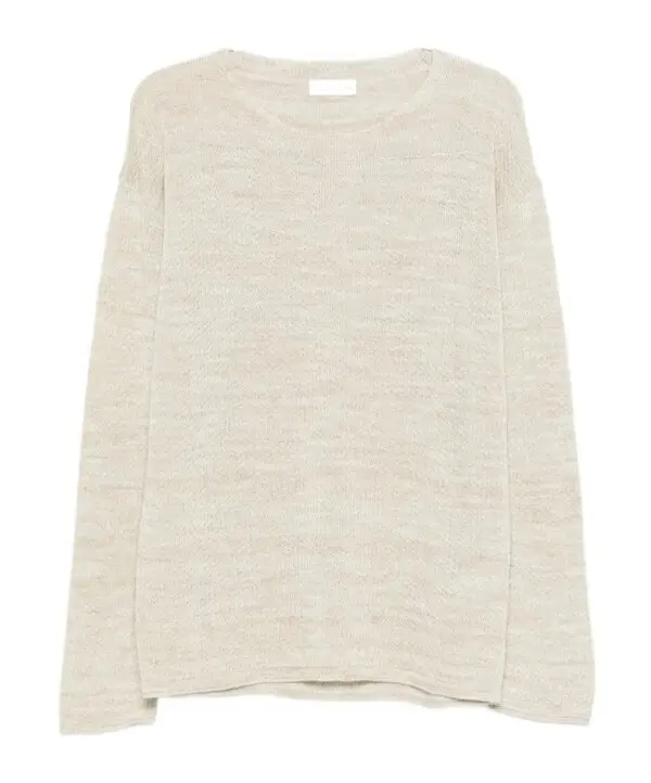 ROBERTO COLLINA Long-sleeved Knitwear - White