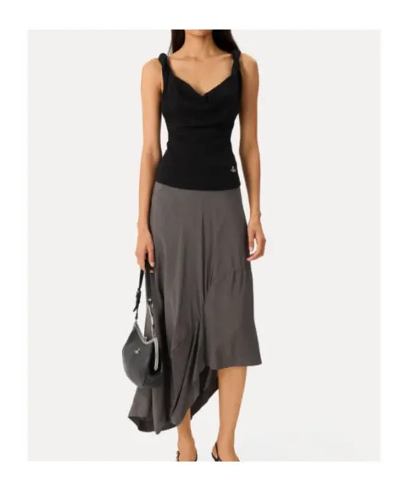 VIVIENNE WESTWOOD Orb Embroidered Knitted Top