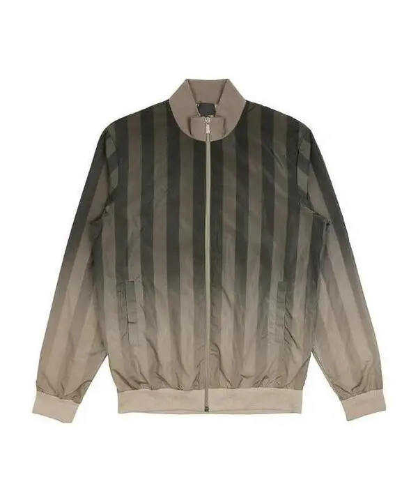 Fendi Striped Zip Jacket
