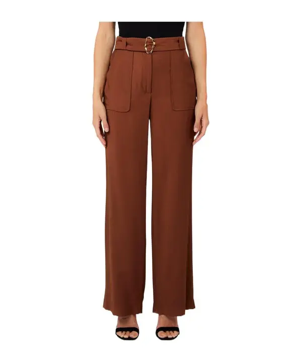Liu Jo Belted Wide-leg Pants