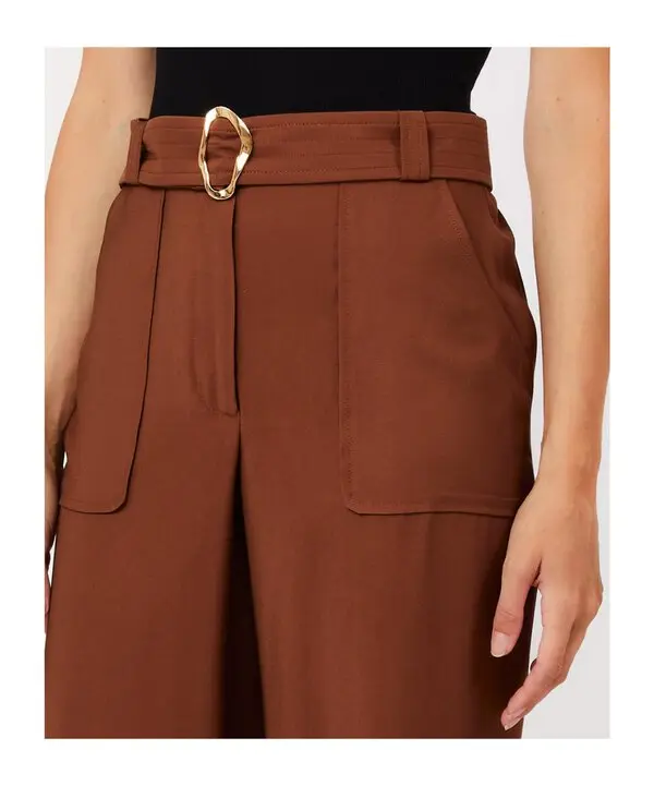 Liu Jo Belted Wide-leg Pants