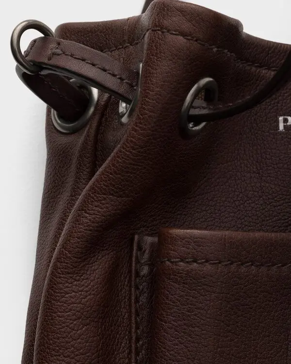 Prada Leather Mini Shoulder Bag