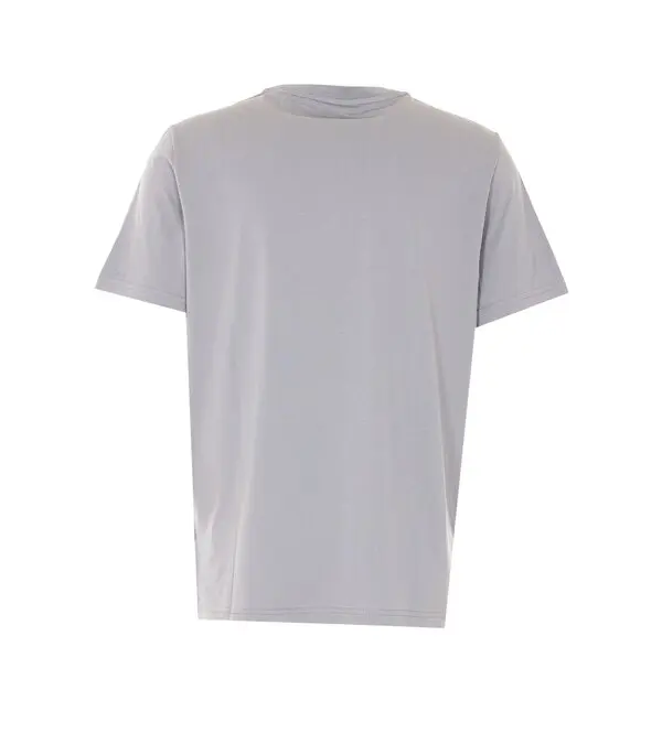 Moose Knuckles Graphic Printed Crewneck T-shirt - Gray