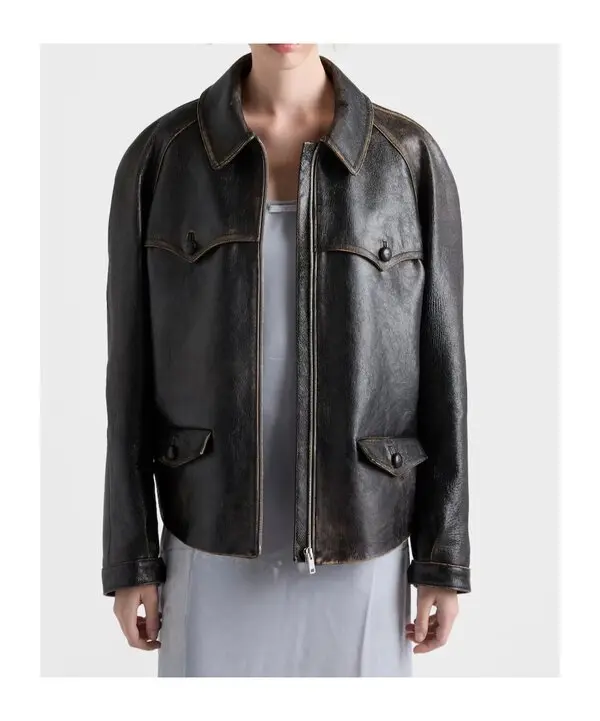 Prada Zip-up Jacket - Black