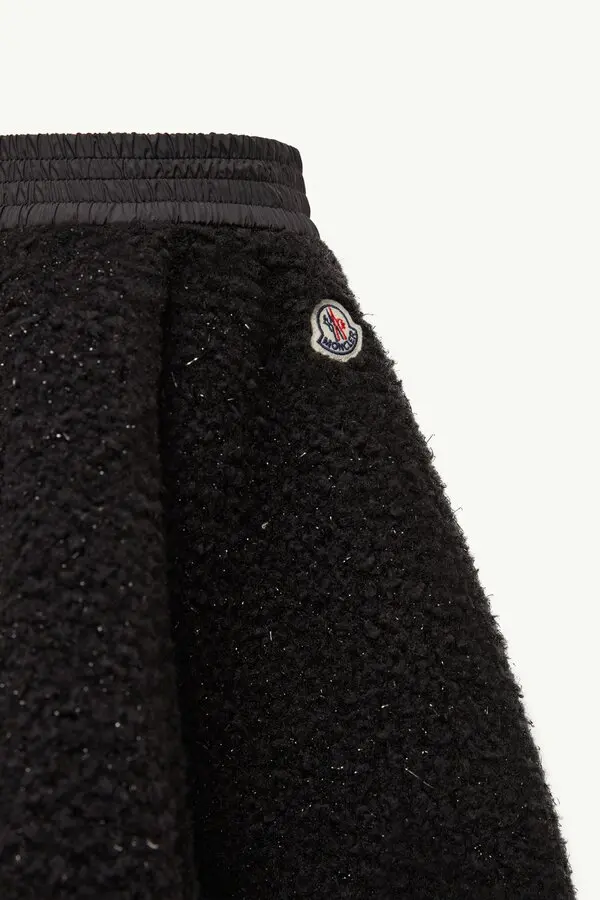 Moncler Logo Patch Mini Skirt