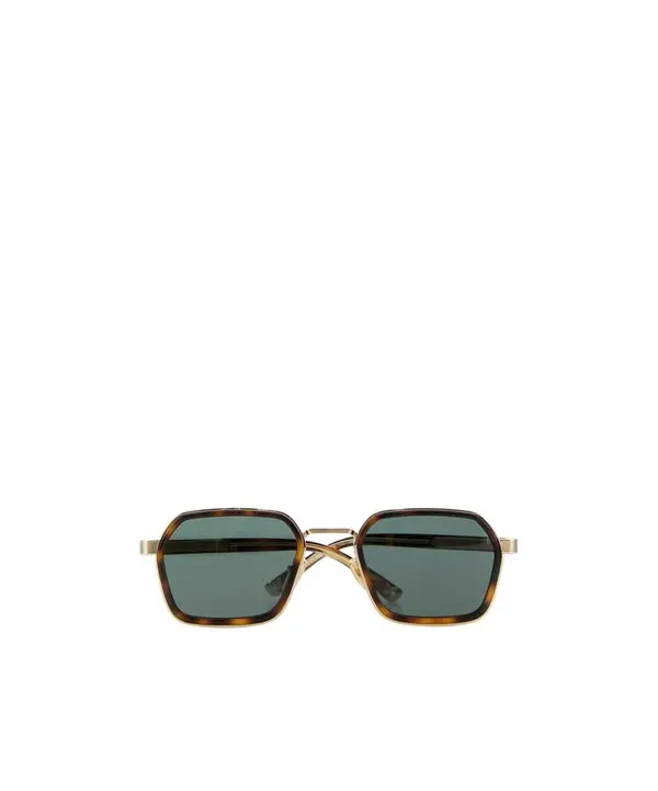 Gucci Tortoiseshell-pattern Sunglasses - Brown And Gold