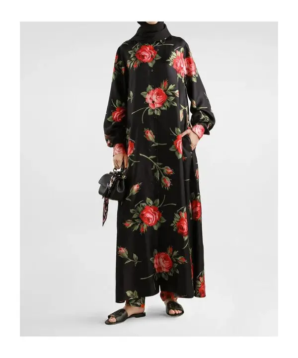 Dolce & Gabbana Floral Trousers
