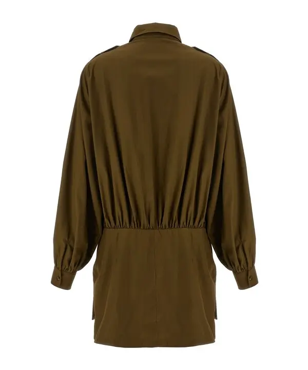 7 For All Mankind Utility Mini Shirt Dress