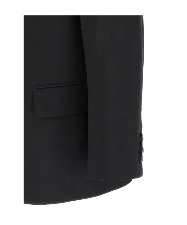 Dries Van Noten Oversized Double-breasted Boiser Blazer - Black