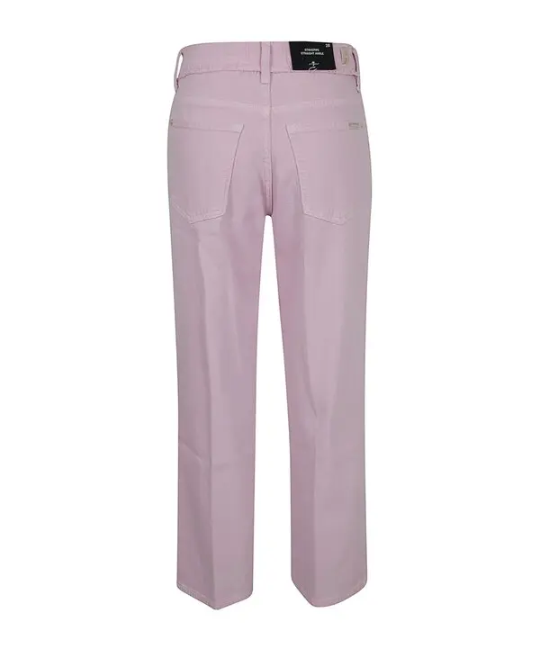 7 For All Mankind Stovepipe Jeans - Purple