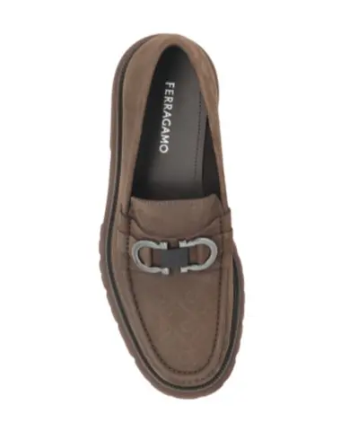 FERRAGAMO Gancini Buckle Loafers
