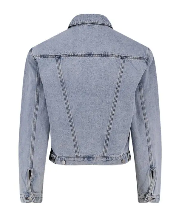ENTIRE STUDIOS Shrunken Denim Jacket - Gray