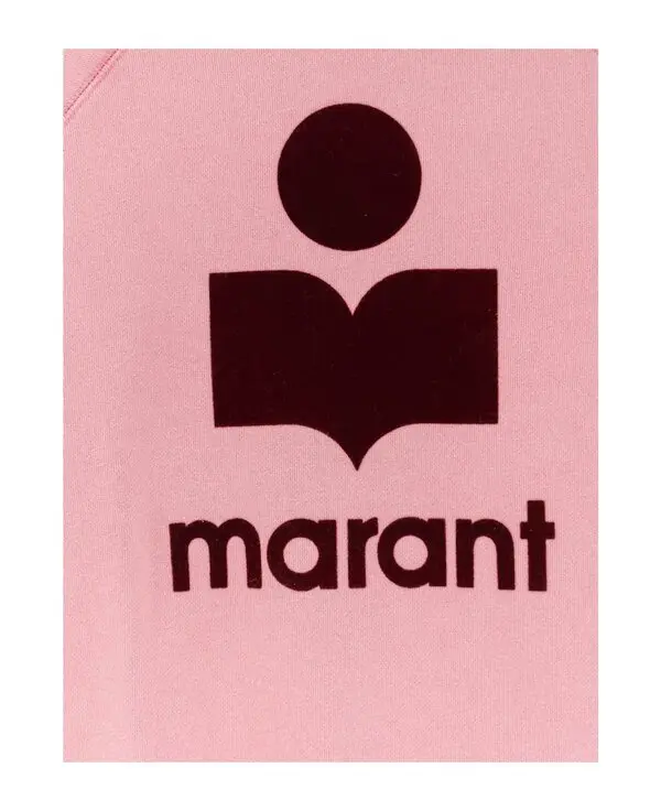 Isabel Marant Étoile Logo Crewneck Sweatshirt - Pink