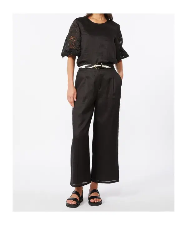 Max Mara Ordine Broderie Anglaise T-shirt - Black