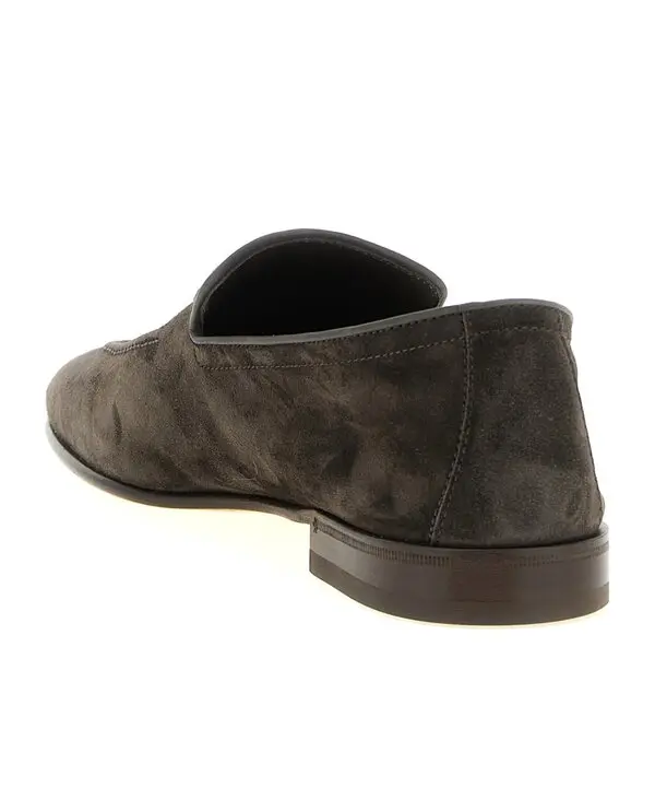 Brunello Cucinelli Fringed Slip-on Loafers