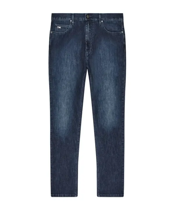 Emporio Armani Five-pocket Jeans - Medium Blue