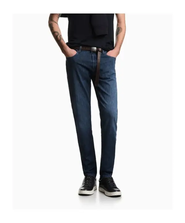 Emporio Armani Five-pocket Jeans - Medium Blue