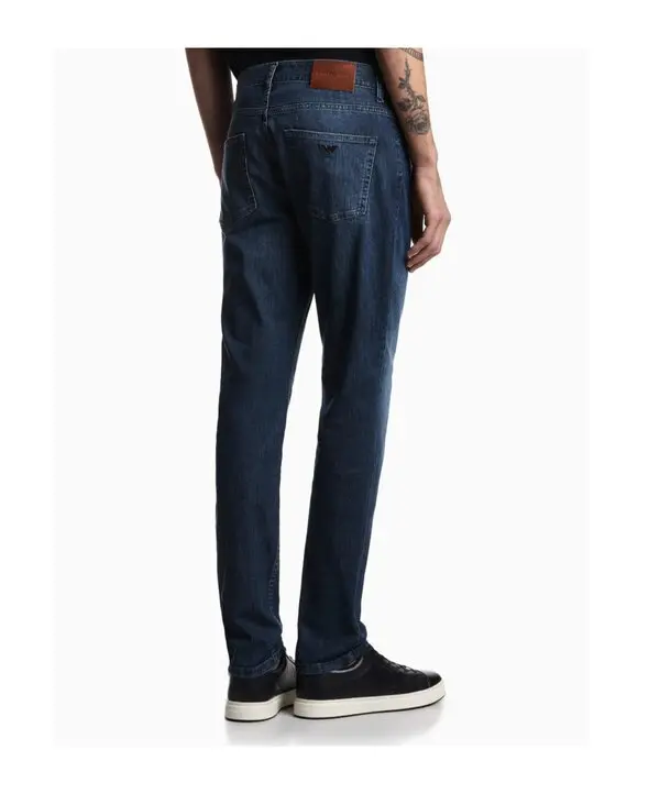 Emporio Armani Five-pocket Jeans - Medium Blue