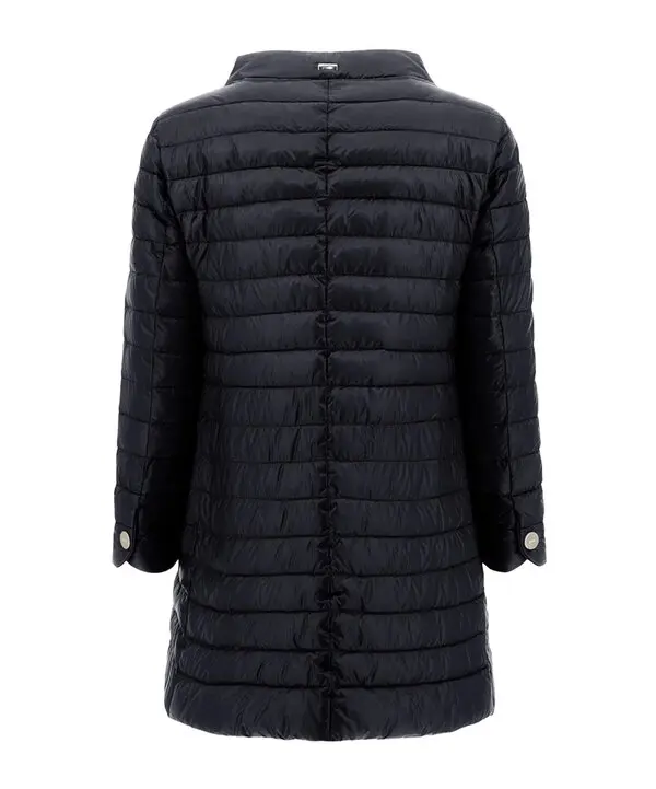 Herno Rossella Quilted Coat - Black