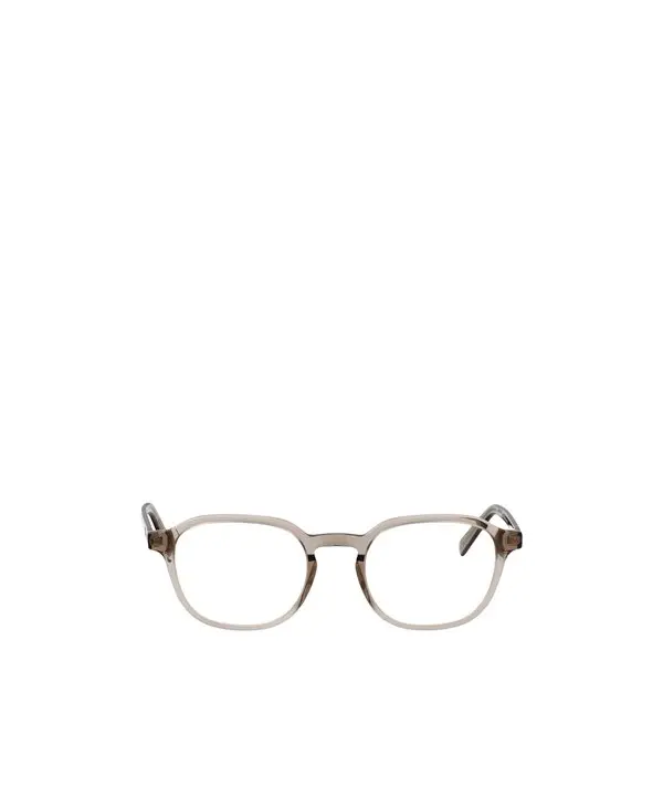 Zegna Square Frame Eyeglasses - Nude