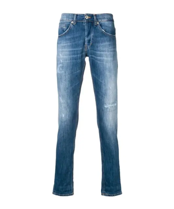 DONDUP Stonewashed Jeans - Blue