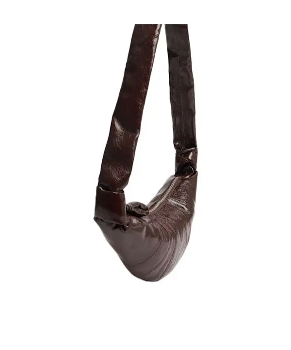 LEMAIRE Small Croissant Bag - Black