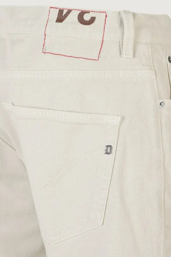 DONDUP Brighton Five-pocket Carrot Jeans - White