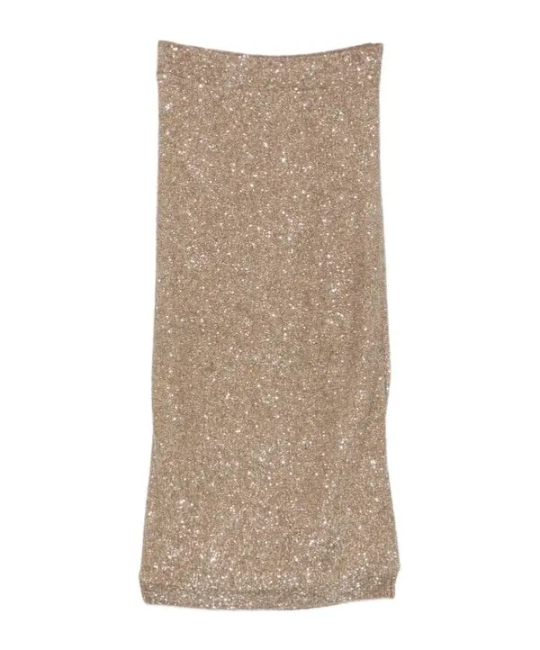 Brunello Cucinelli Sequin Midi Skirt