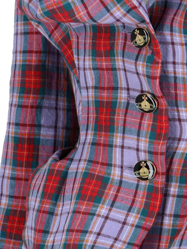 VIVIENNE WESTWOOD Plaid Blazer - Multi-color