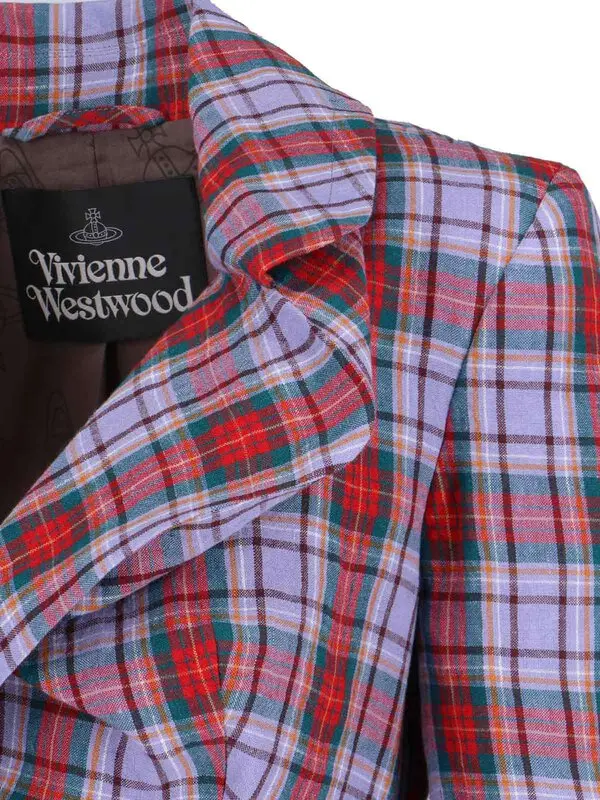 VIVIENNE WESTWOOD Plaid Blazer - Multi-color