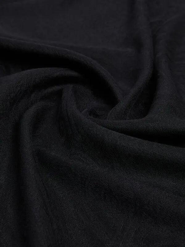 Max Mara Mxapalmeti Fringed Scarf