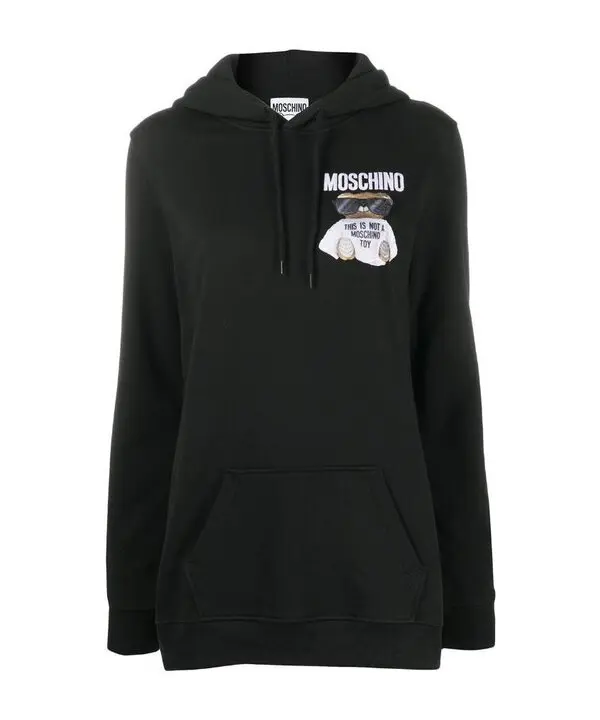 Moschino Teddy Bear Logo Hoodie