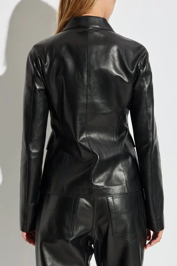 TOM FORD Buttoned Leather Jacket